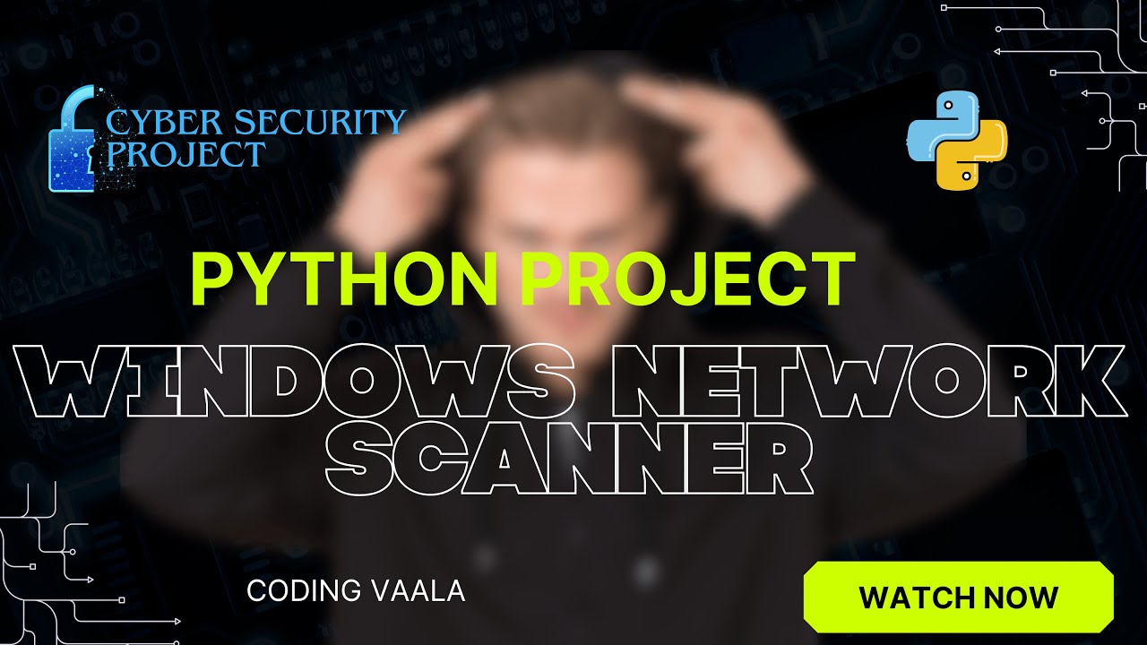 Python Tutorial 40 Network Scanner For Beginners Youtube