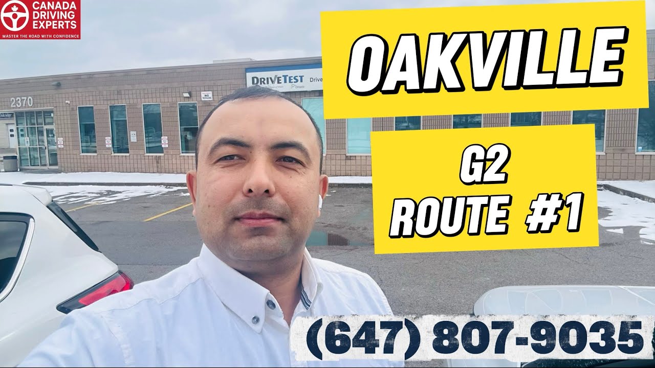 Oakville G2 Road Test Route 1 December 2025 Youtube