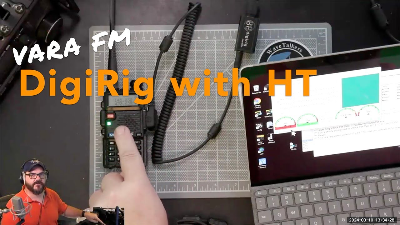 Vara Fm Using Digirig Ht Youtube