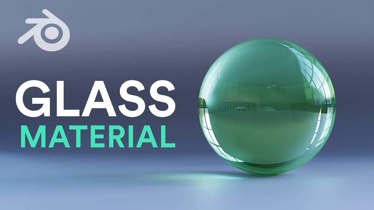Easy Glass Material In Blender 3d For Beginners Render Compisiting