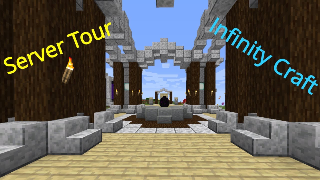 Infinity Craft Server Tour Youtube