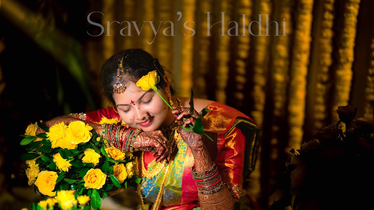 Sravya S Haldhi Ceremony 4k Youtube