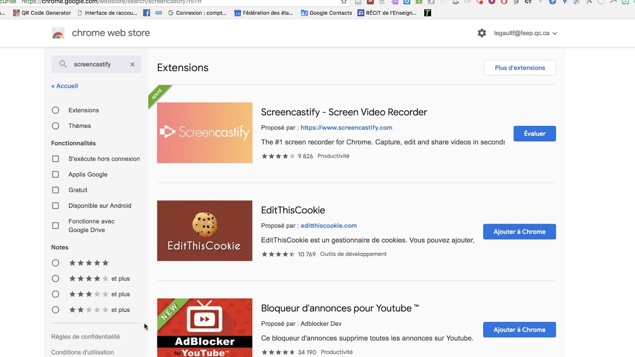 Screencastify Youtube