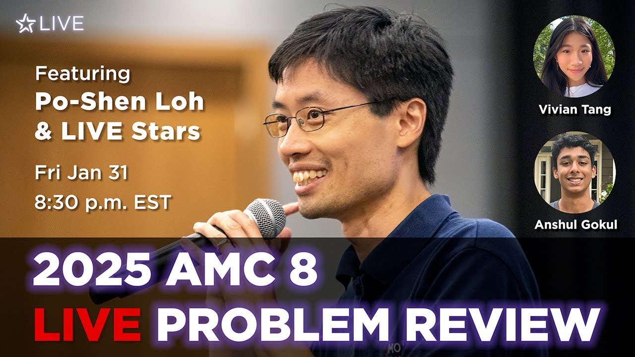 2025 Amc 8 Live Problem Review Youtube