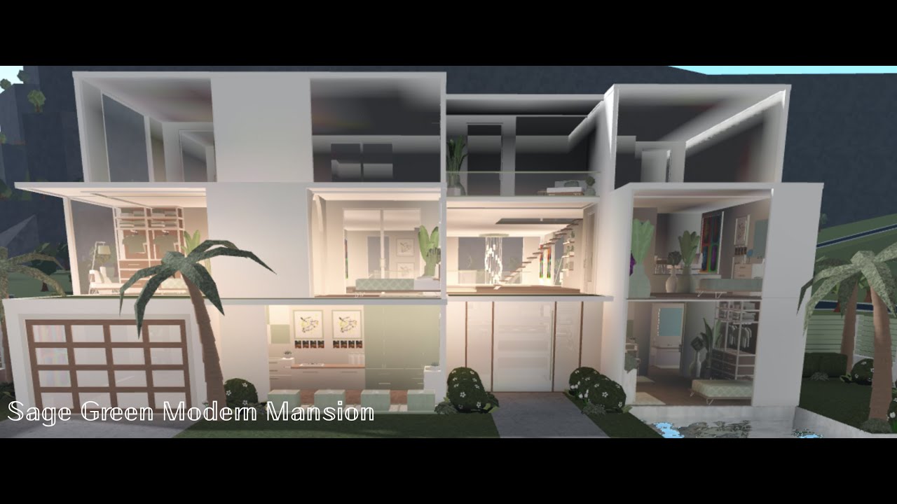 Sage Green House Interior Bloxburg At Darnell Hamilton Blog