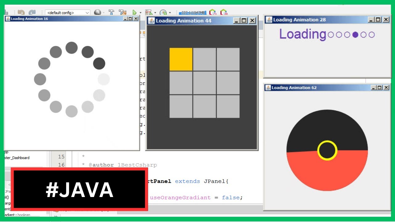 Java Project Tutorial How To Create Loading Animation Forms In Java