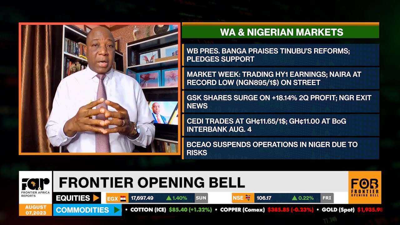Frontier Opening Bell Monday August 07 2023 Youtube