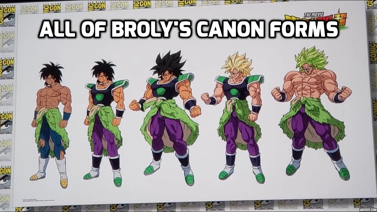 Broly All Forms Hg Series Broly All Form Bundle Set Dragon Ball