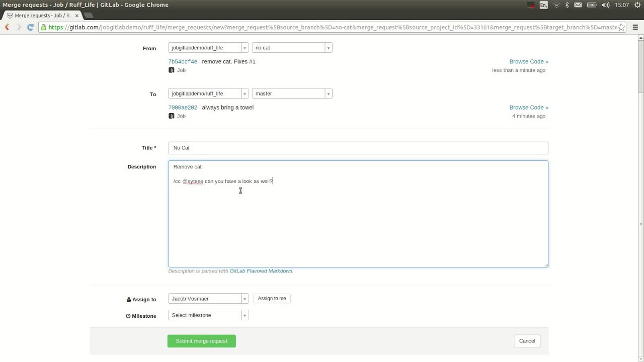 Merge Request Template Gitlab Astra Edu Pl