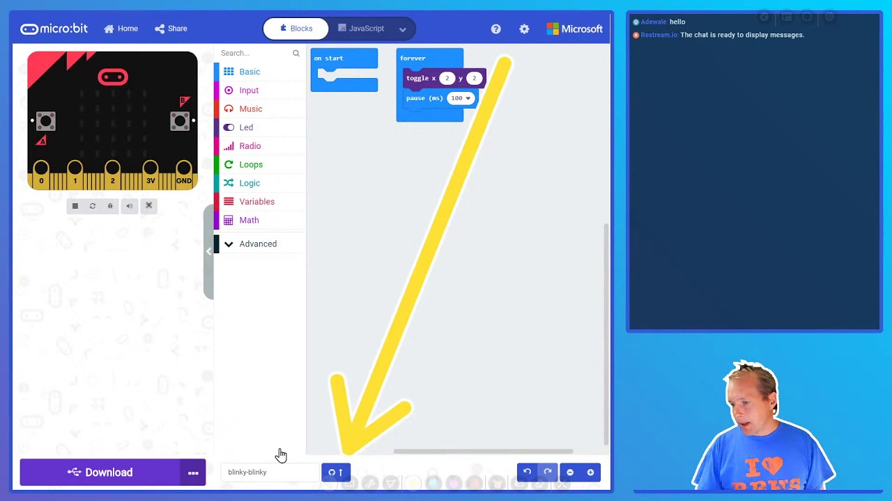 Makecode Live Youtube