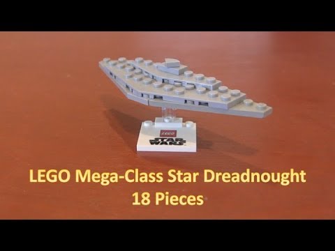 How To Build A Lego Star Wars Mini Mega Class Star Dreadnought