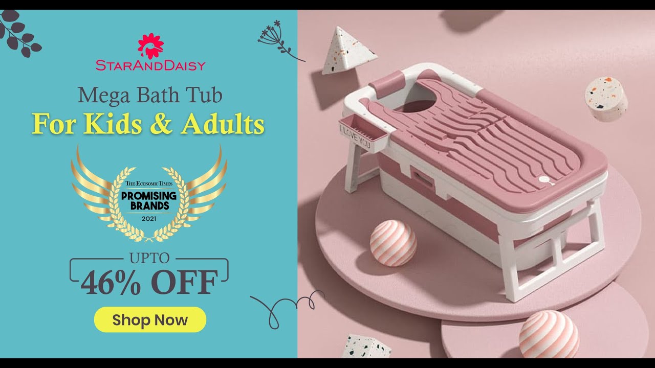 Staranddaisy Mega Bath Tub Features Video Youtube