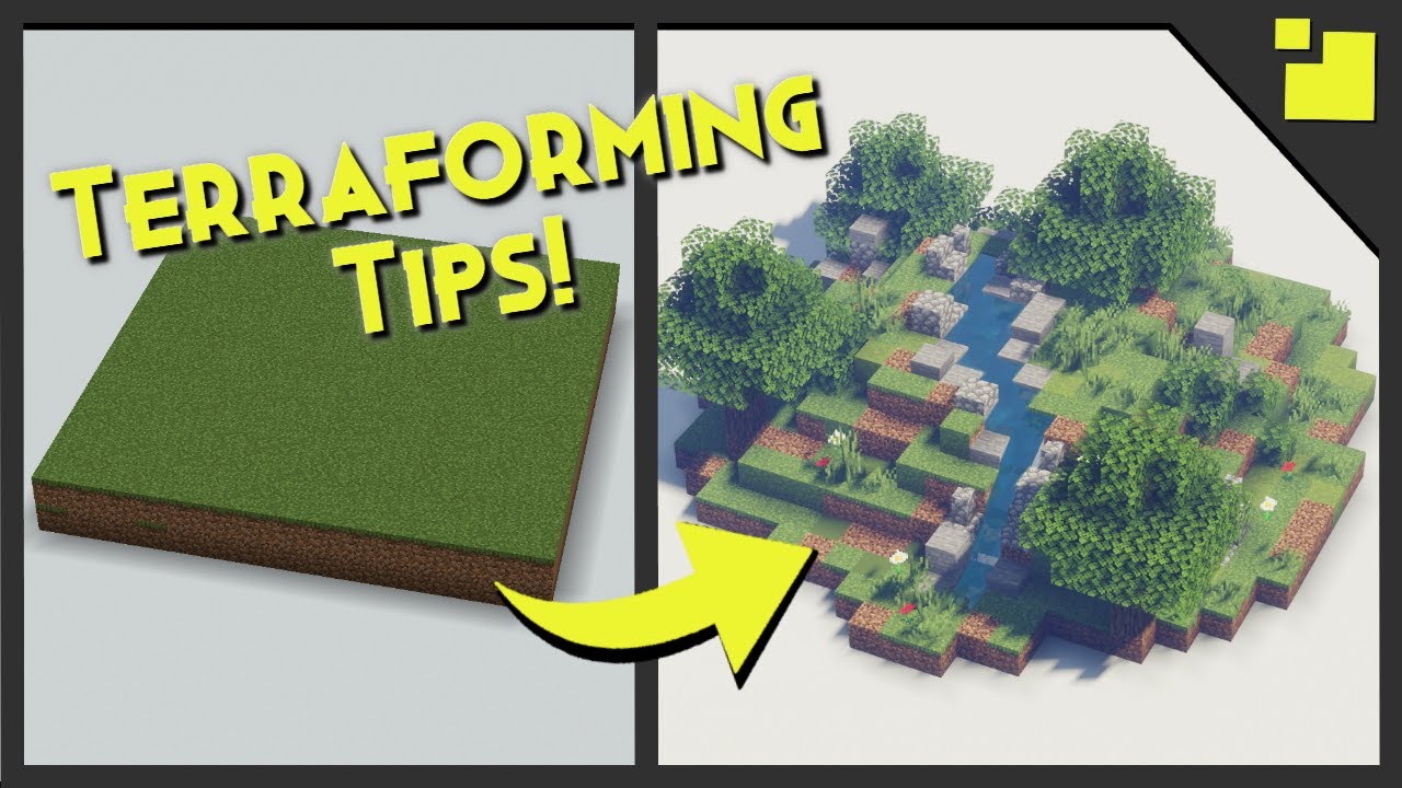 5 Tips For Better Terraforming In Minecraft Tutorial 2021 Youtube