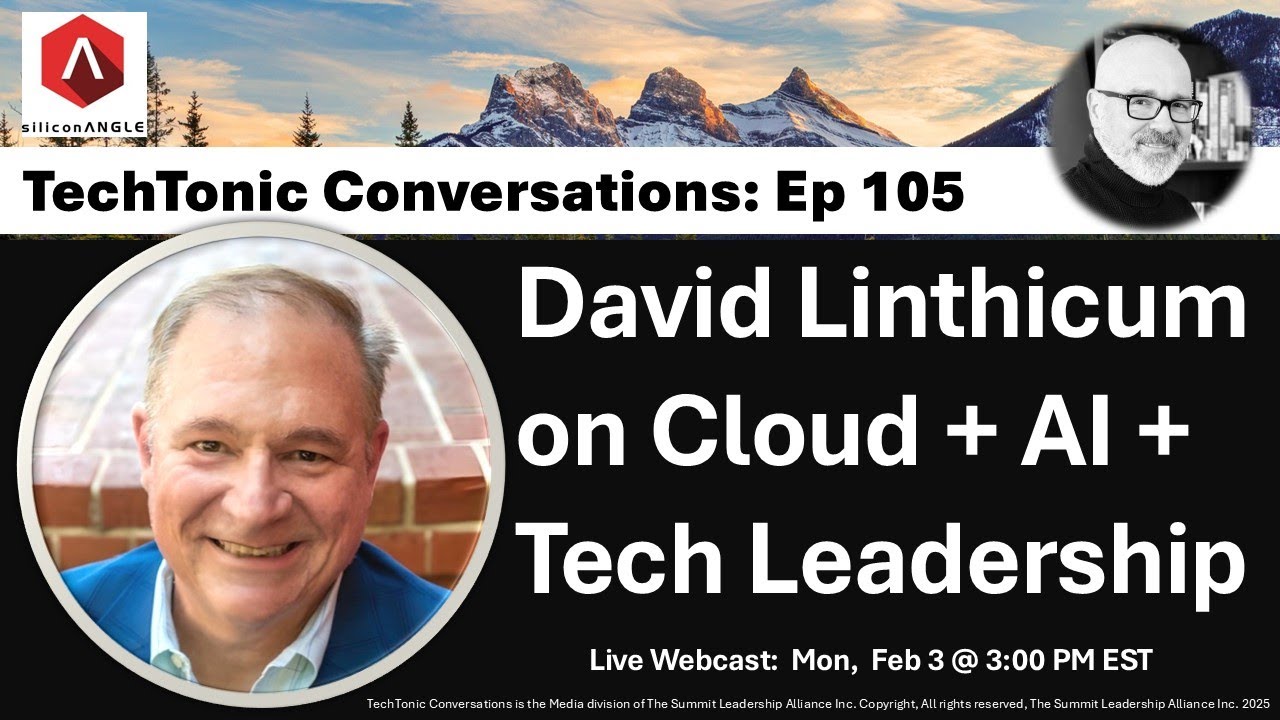 David Linthicum On Cloud Ai Tech Leadership Youtube