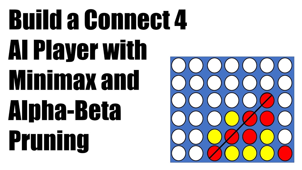 Connect 4 Ai Player Using Minimax Algorithm With Alpha Beta Pruning