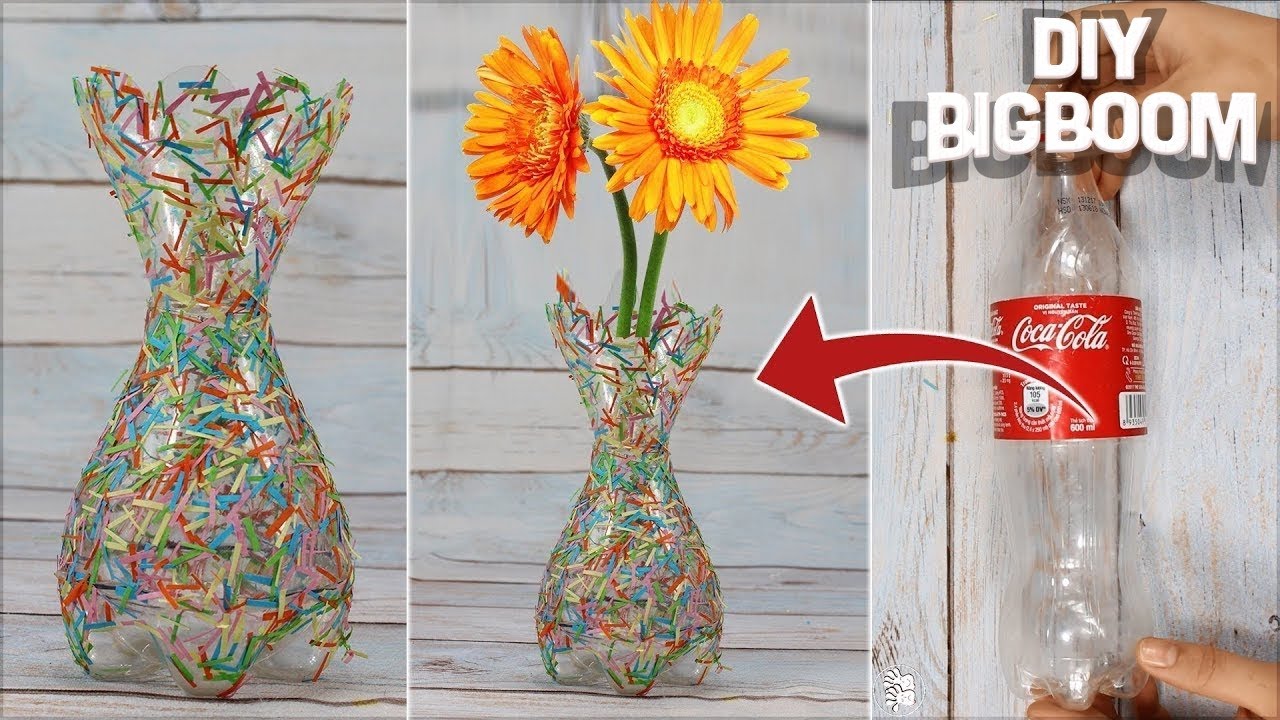 Plastic Bottle Flower Tutorial