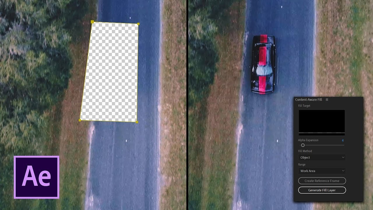 Remove Any Object From Video With New Content Aware Fill After