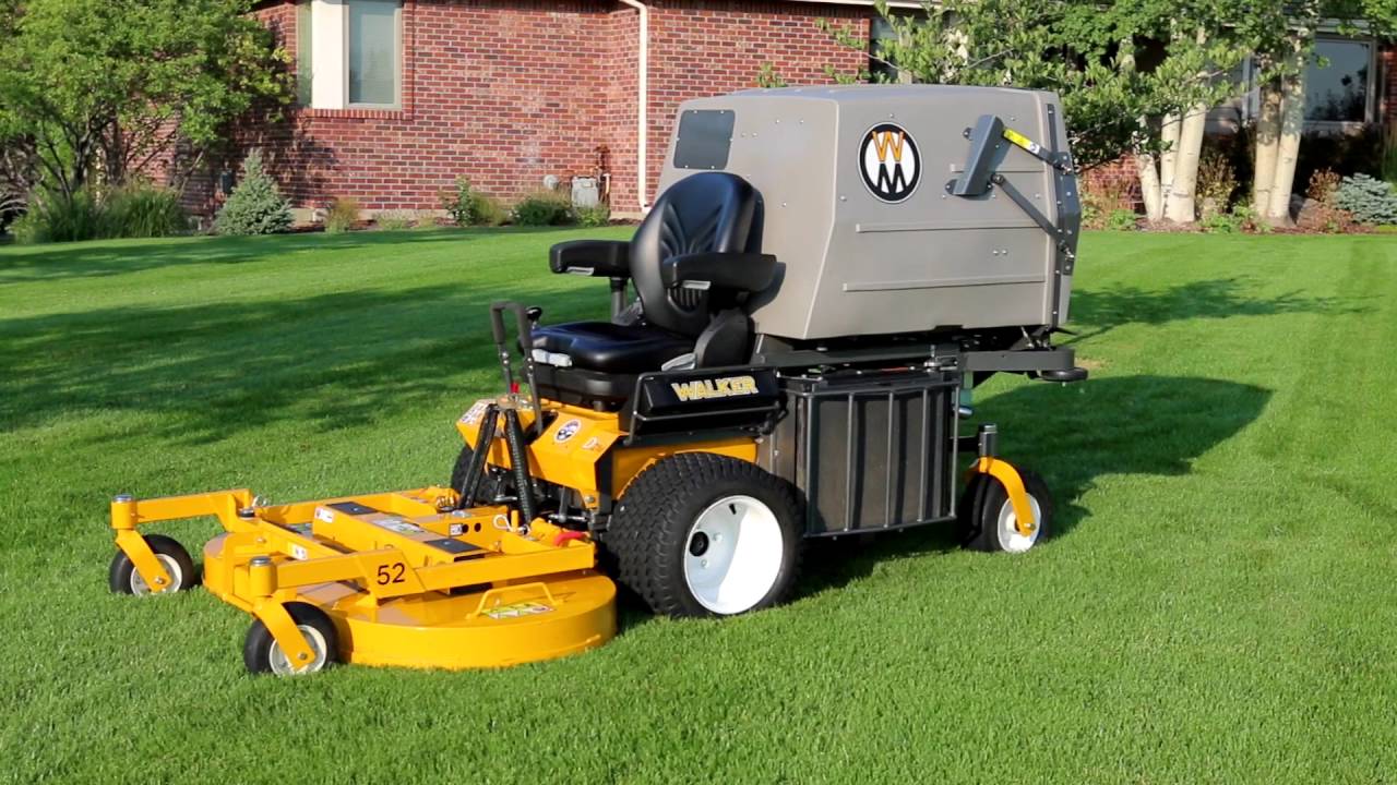 Walker Mowers Series D Youtube