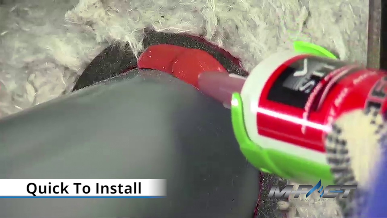 Sti Marine M Pact Firestop Sealant Youtube