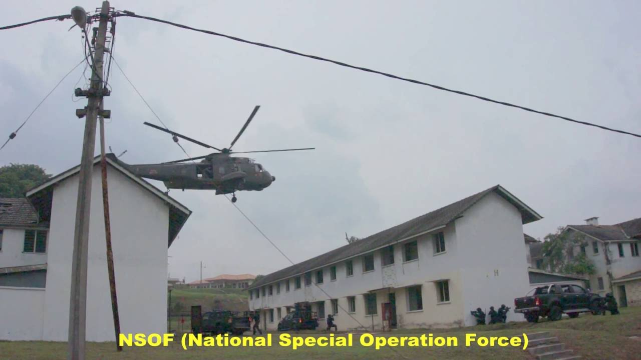 Malaysia Nsof National Special Operations Forces Demonstration Youtube