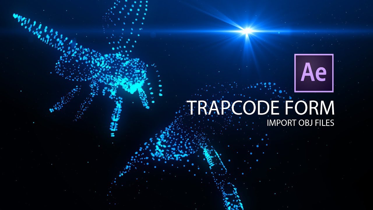 Trapcode Form Obj Tutorial Youtube