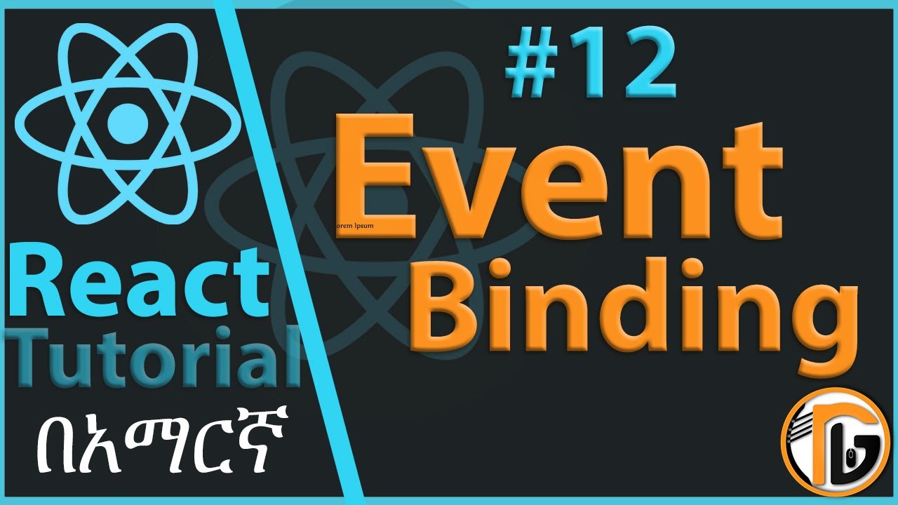 Reactjs Tutorial 12 Event Binding Youtube
