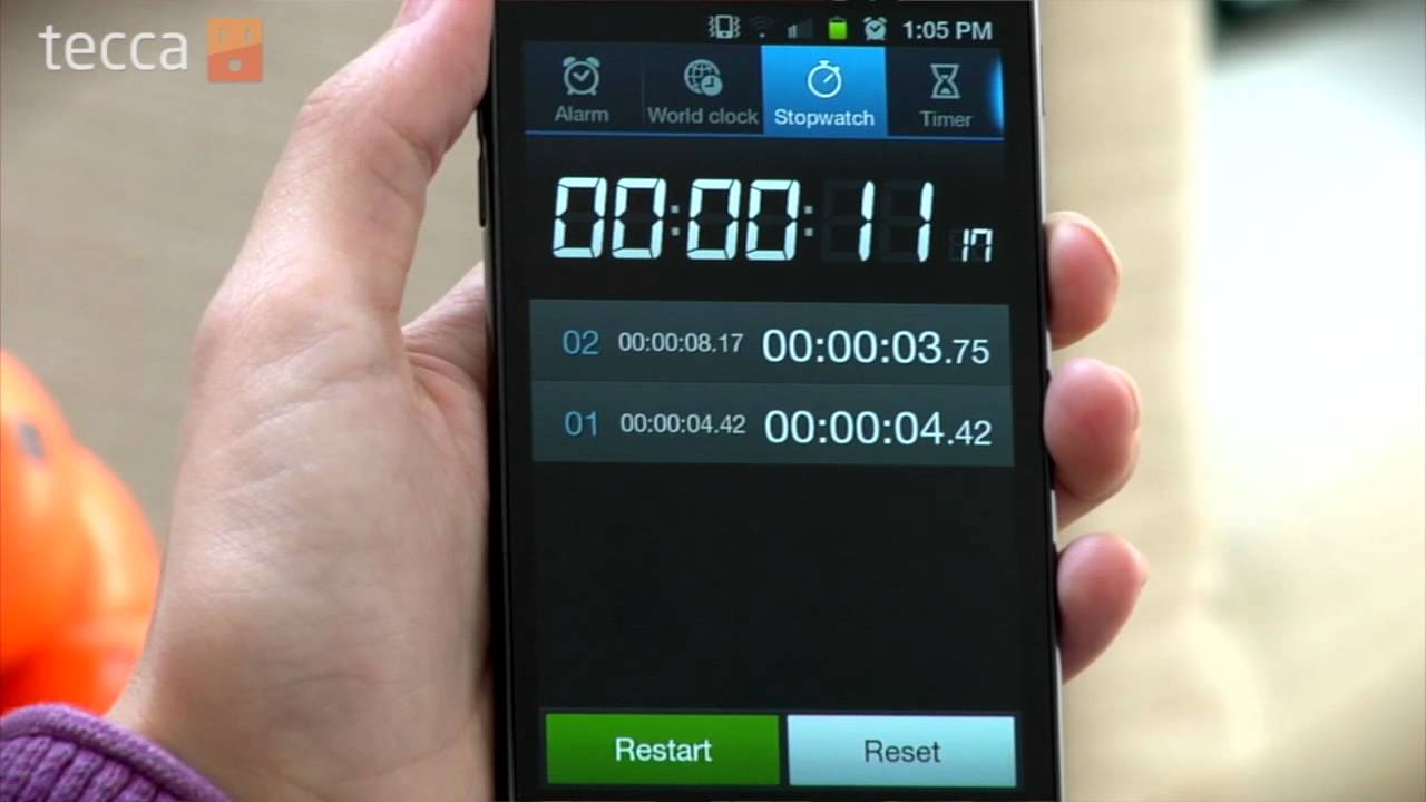 Android Chronometer Stopwatch Example At Michael Goodwin Blog