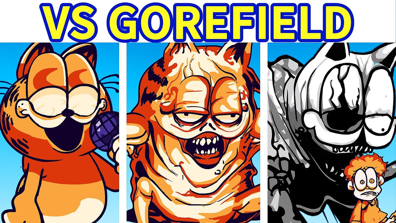Friday Night Funkin Vs Gorefield Horror Garfield Full Week