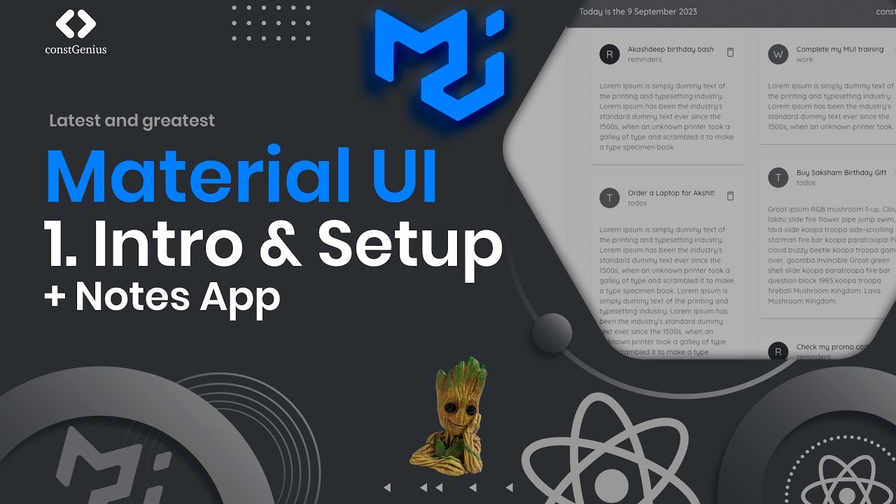 React Material Ui Tutorial 1 Intro Setup Youtube
