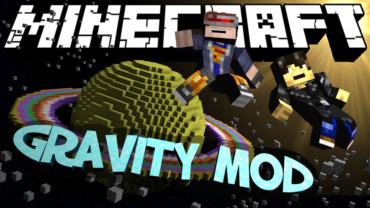 Minecraft Mod Showcase Gravity Mod Starminer Mod Youtube