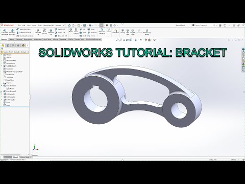 Solidworks Tutorial Bracket Youtube