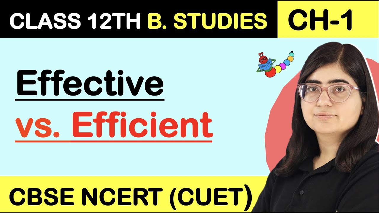 Difference Between Effectiveness Efficiency