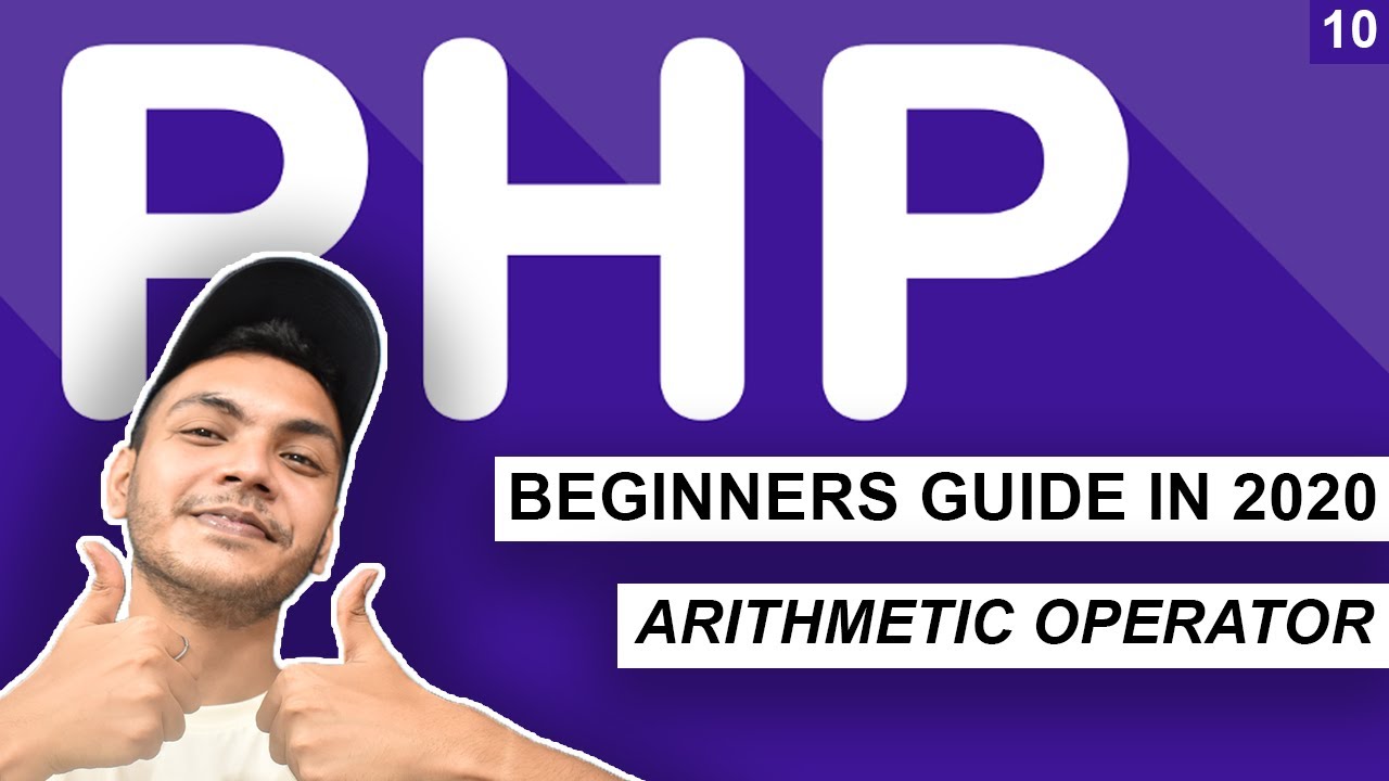 How To Use Arithmetic Operators In Php Php Tutorial For Beginners