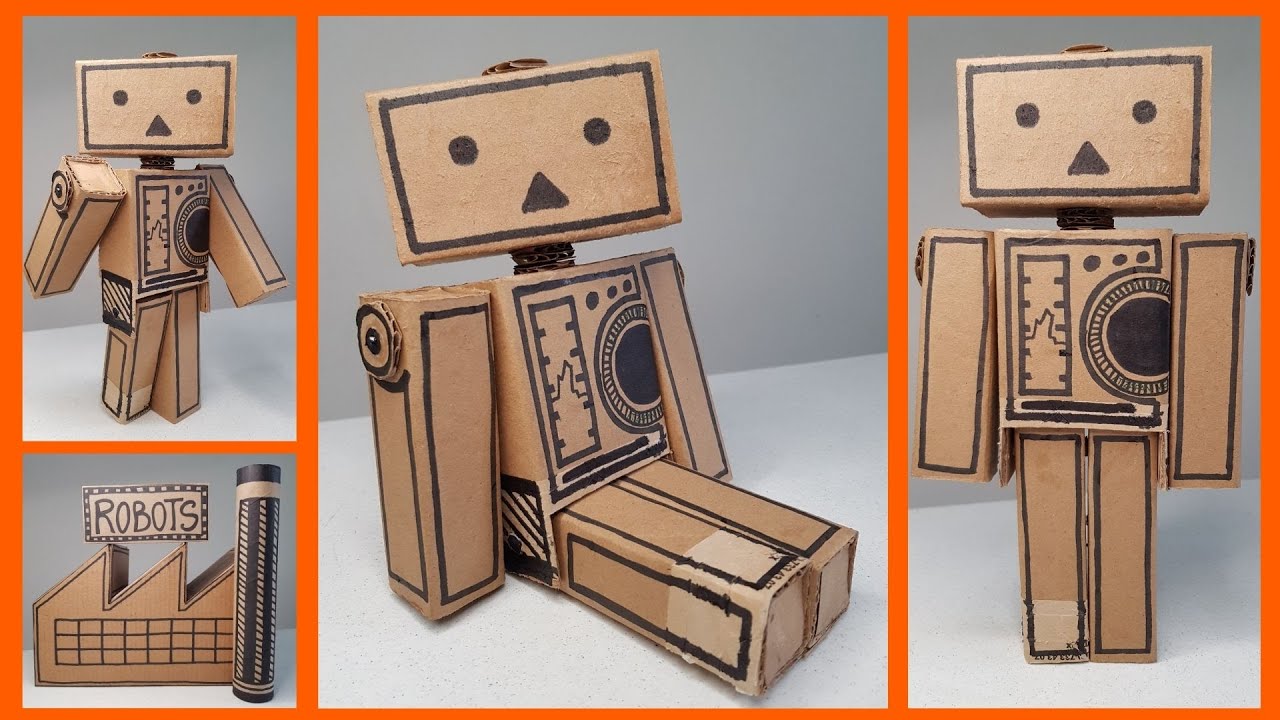 Robot De Carton Terminalo Super Rapido Y Facil Con Este Video Youtube