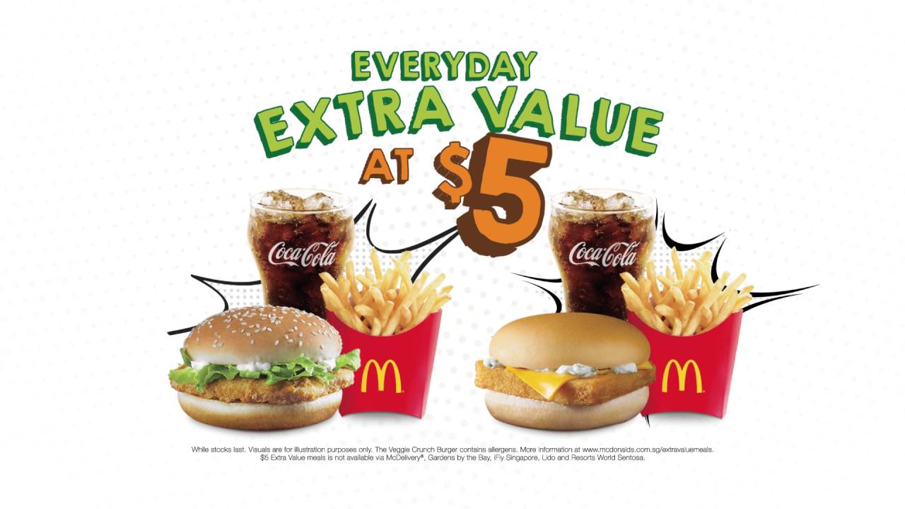 Mcdonald S Taste Harmony Extra Value Meals Youtube