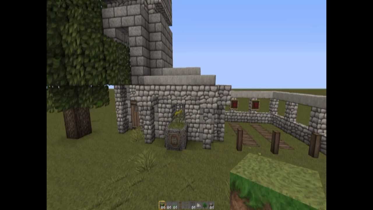 Minecraft Dwarven Tower Archery Range Tutorial By Jeracraft Youtube