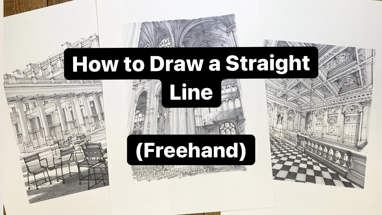 How To Draw A Straight Line Youtube