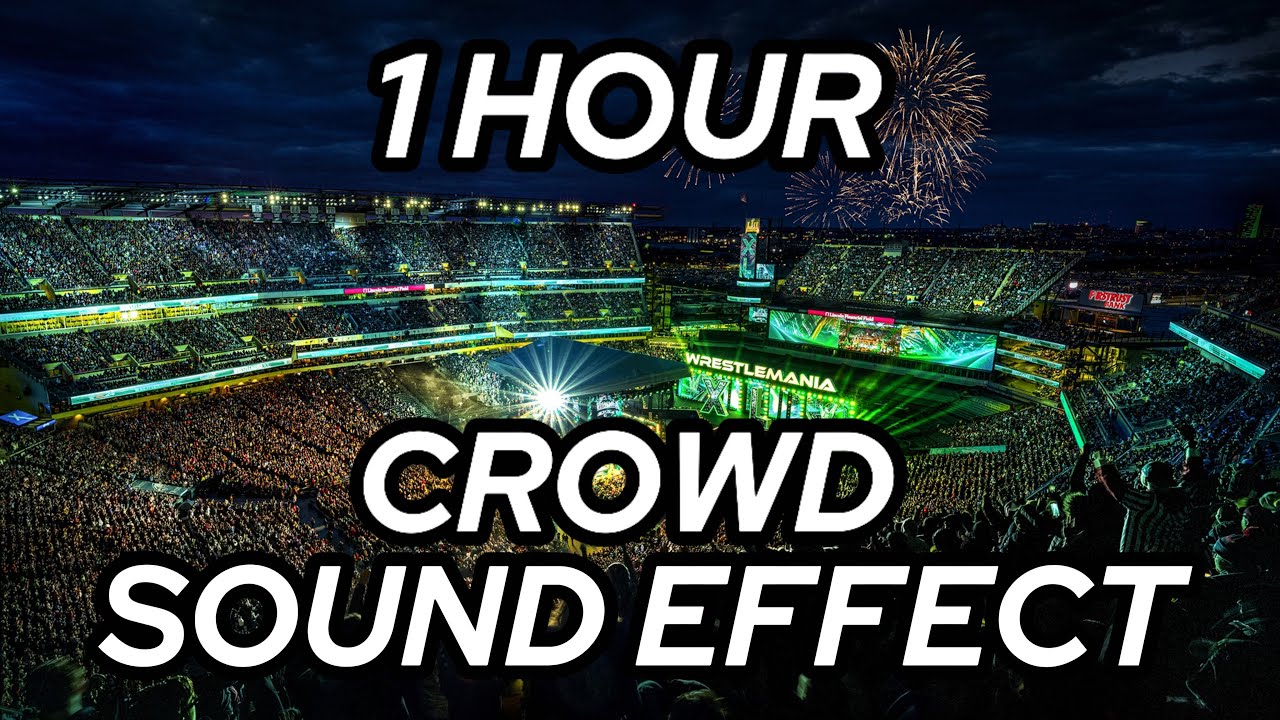 Wwe Crowd Sound Effect 1 Hour Youtube
