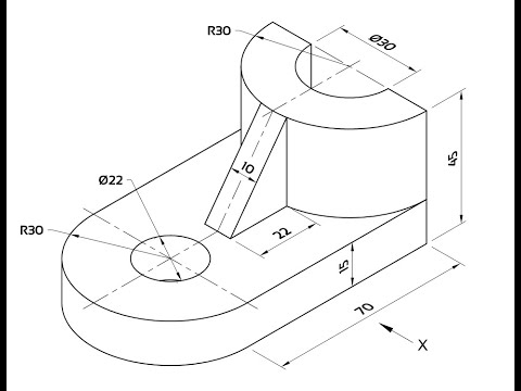 Copy Isometric 23 Engineering Drawing Technical Drawing Youtube