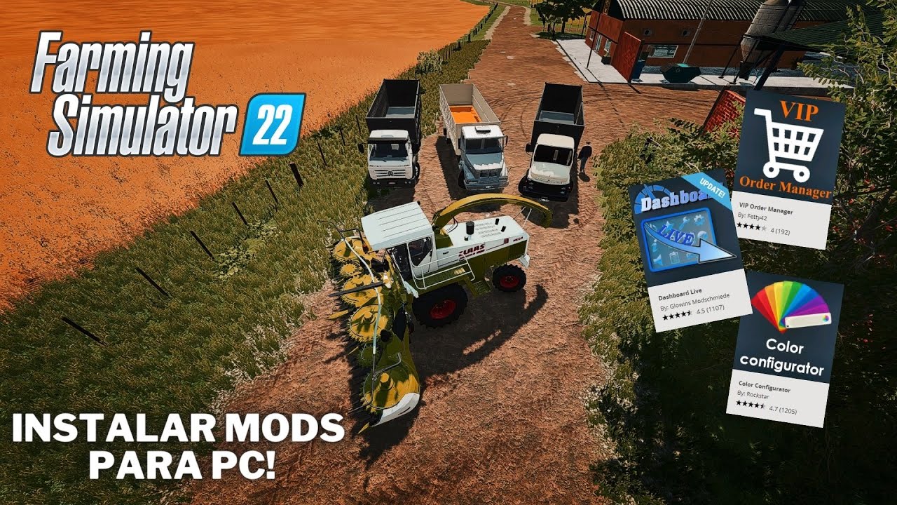 рџљњ Como Instalar Mods En Pc Para El Fs22 рџљњ Youtube