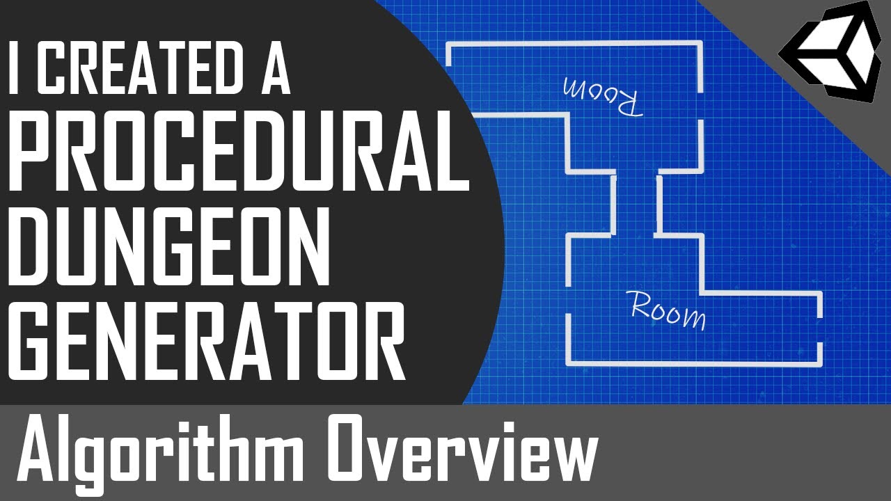 Dungeon Crawler Using Procedural Generation In Unity Youtube