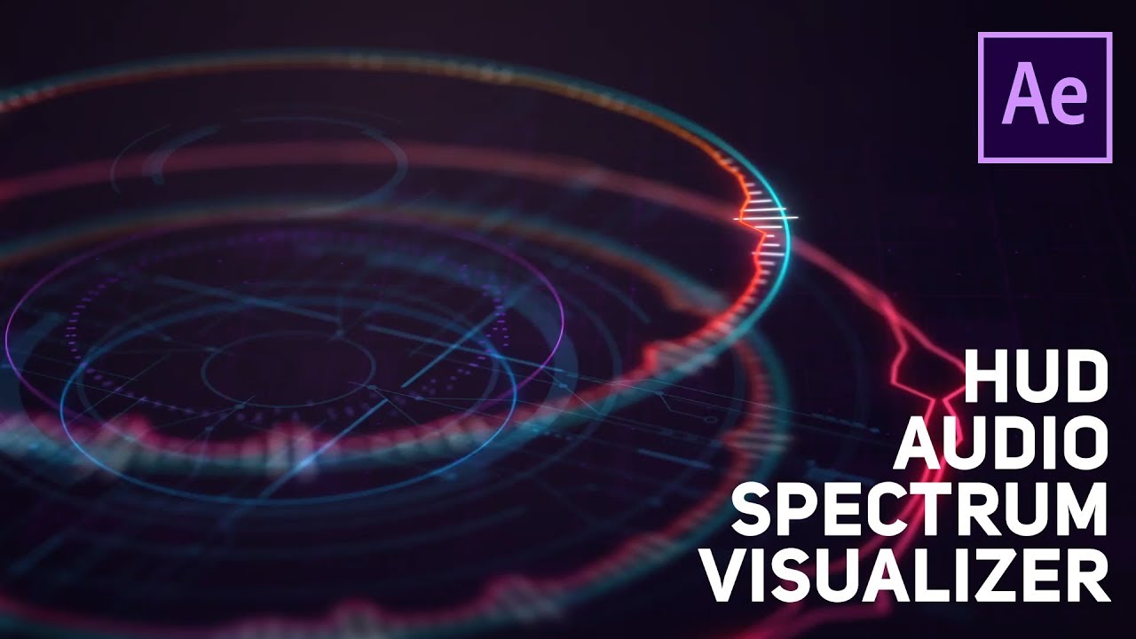 After Effects Tutorial Audio Spectrum Visualizer No Plugin Youtube