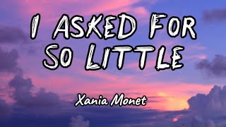 I Asked For So Little Lyrics Mp3 Mp4 Download Clip Africa