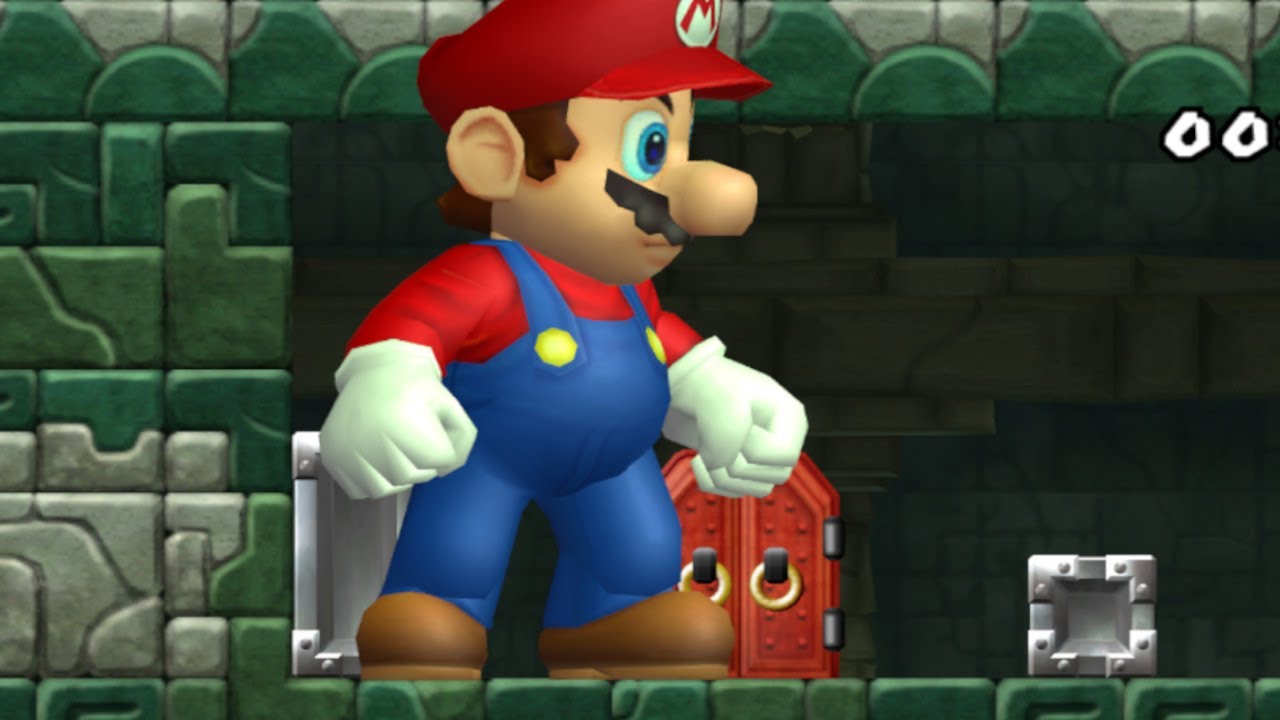 Giant New Super Mario Bros Wii Walkthrough 10 Youtube