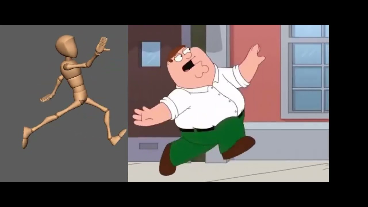 Peter Griffin Walking Reference Animation Youtube