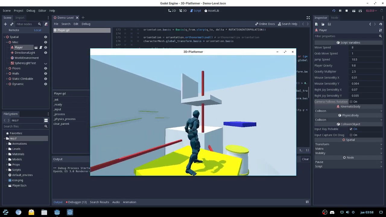Godot 3d Platformer Release Youtube