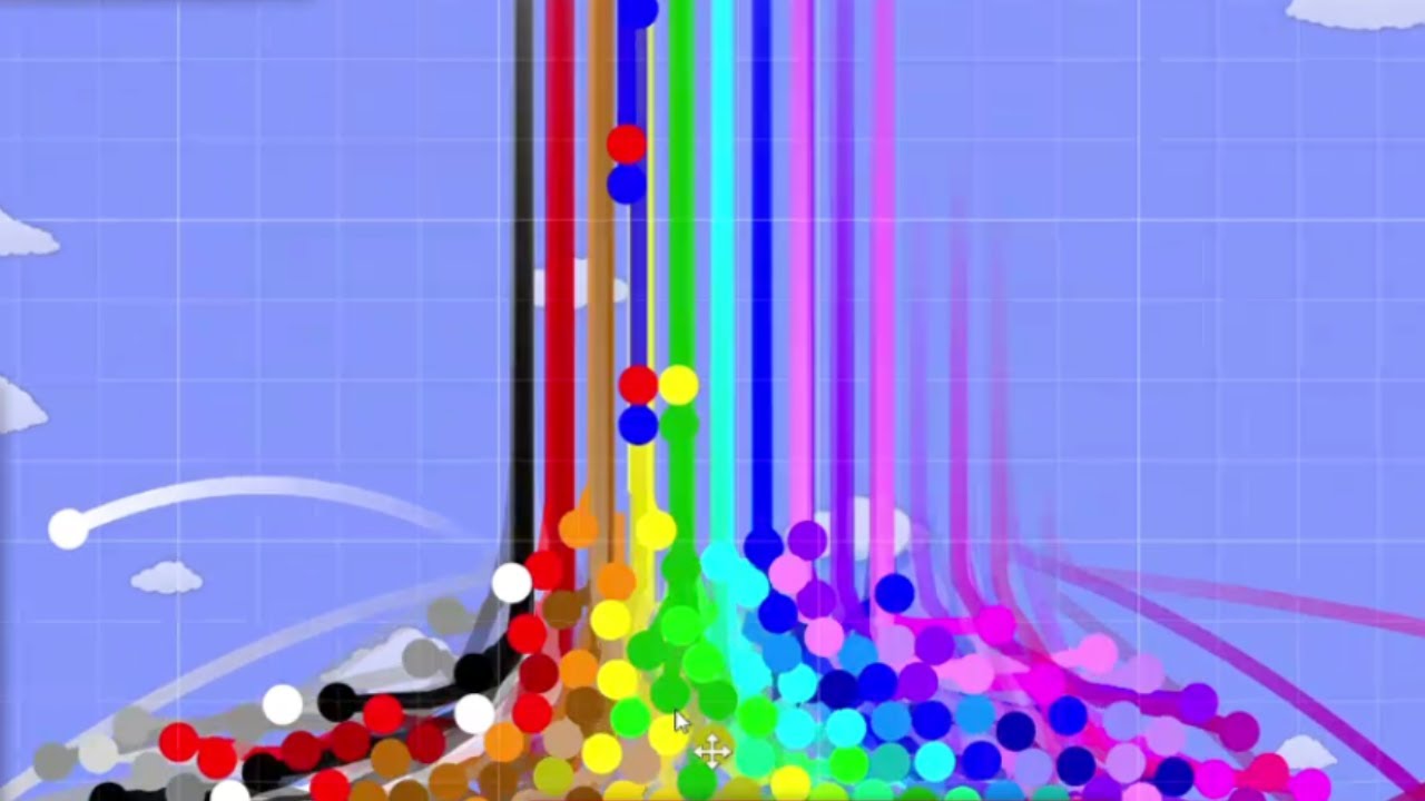 How To Make Simple Rainbow Marble Race In Algodoo Algodoo Tutorial 4