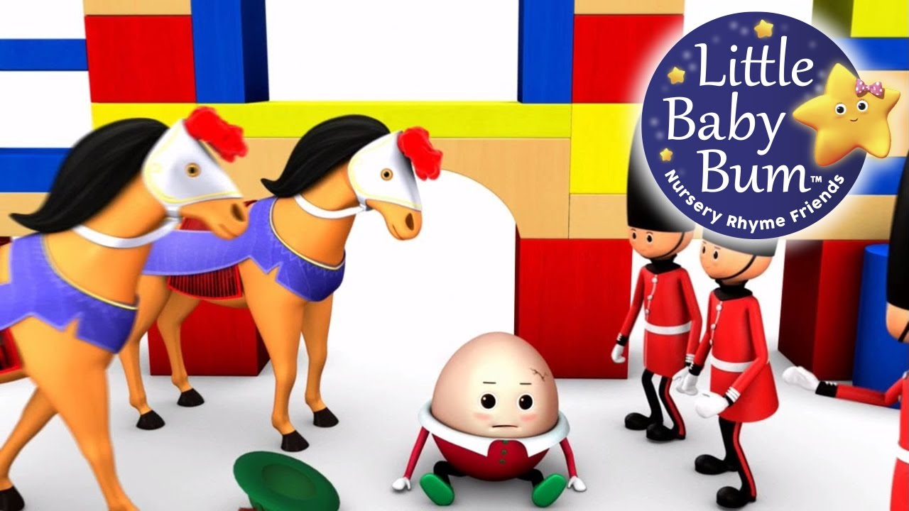 Humpty Dumpty Part 1 Nursery Rhymes By Littlebabybum Youtube