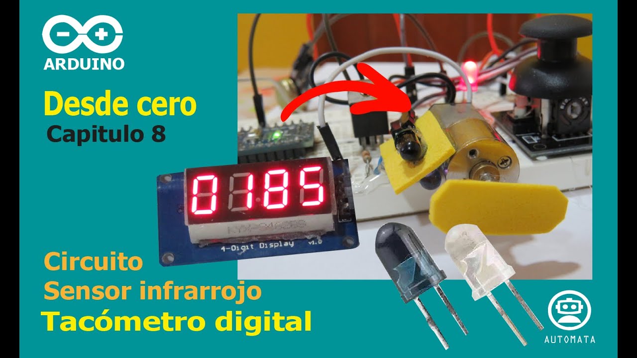 Arduino Desde Cero Capítulo 8 Sensor Infrarrojo Aplicaciones