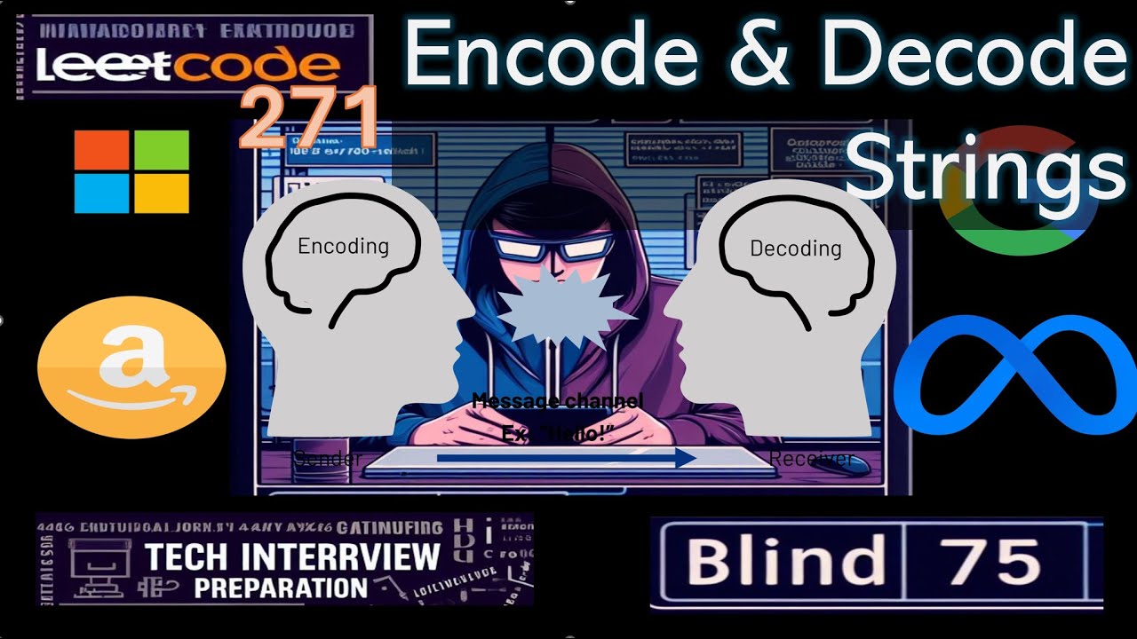 Leetcode 271 Encode And Decode Strings Blind 75 Youtube